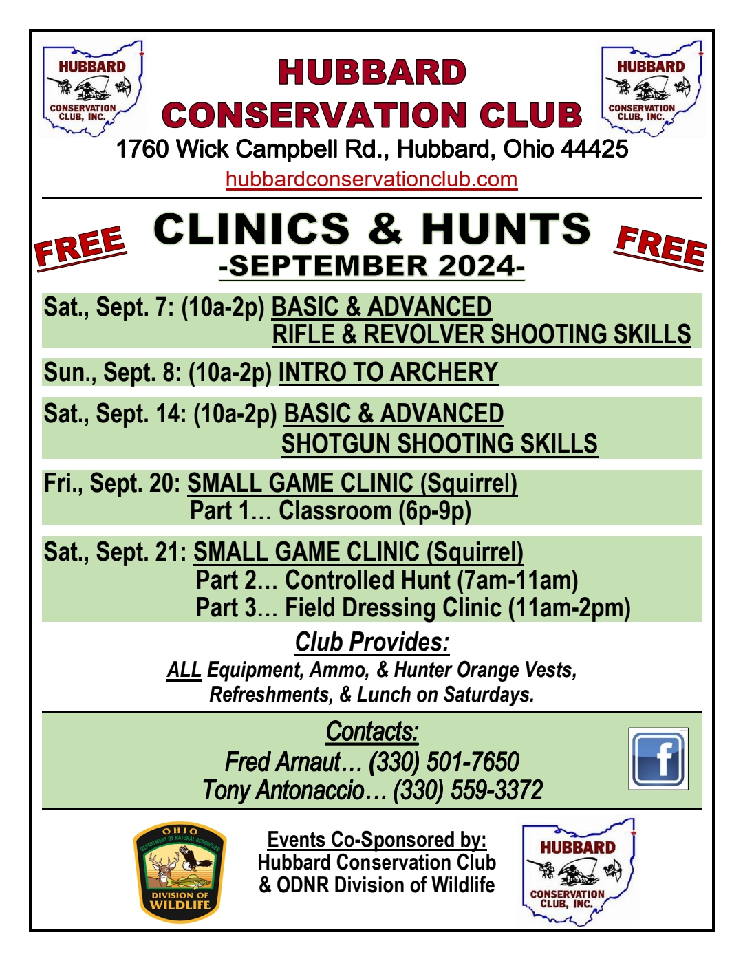 Hubbard Conservation Club